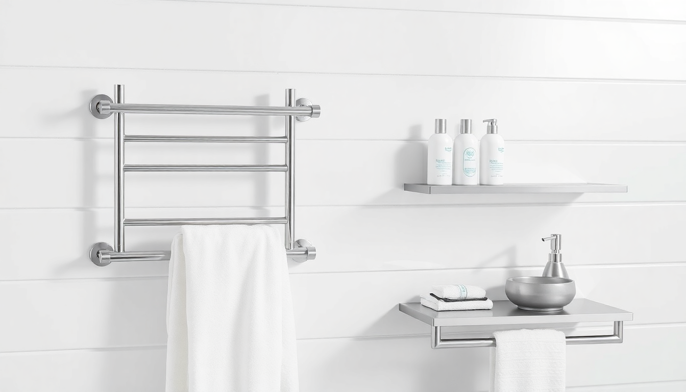 Les tendances 2025 en accessoires de salle de bain design - Baden-design